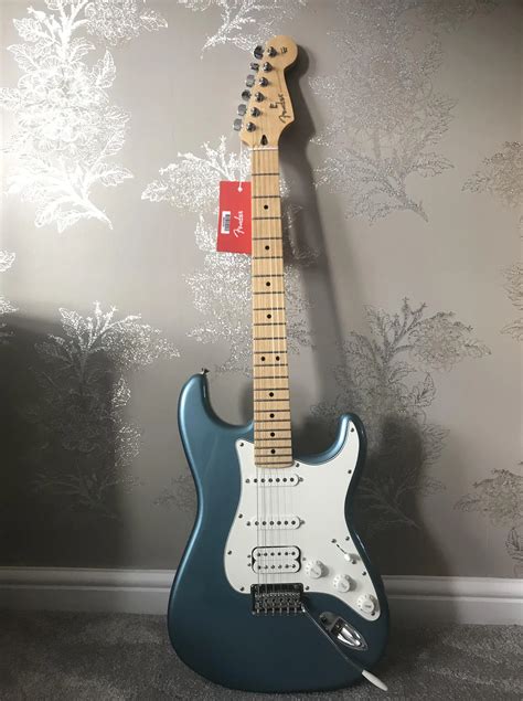 My First Ever Fender Arrived Today A Mim Stratocaster Hss Scrolller