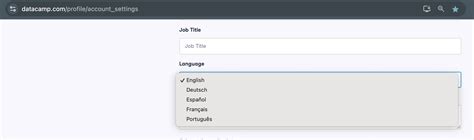 Datacamp In Multiple Languages Support Datacamp