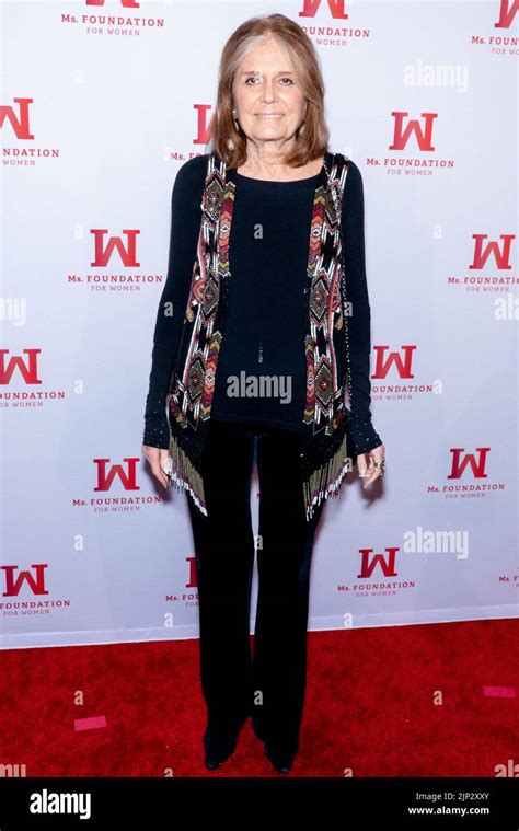 Gloria Steinem Est Un écrivain Banque De Photographies Et Dimages à