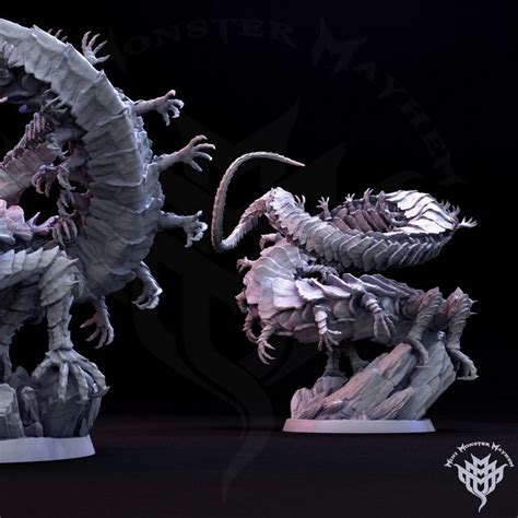 Nothic Behemoth 3d Printed Miniatures 8k Lcd Artisans Etsy