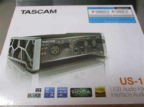 Yahooオークション Tascam Usbオーディオインターフェース Us 1x2 S