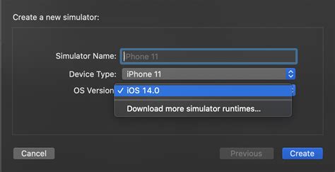 Xcode12 Xcode 12 Download More Simulators Runtime Is Empty Stack