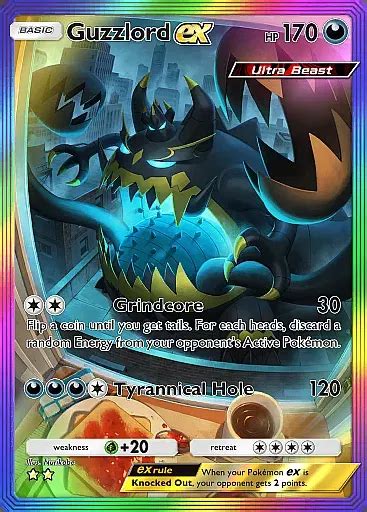 Guzzlord Ex Special Art Rare · Extradimensional Crisis A3a 86