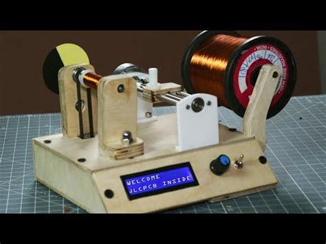 Diy Solenoid Winding Machine Arduino Project Artofit