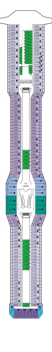 Celebrity Eclipse Deck Plan And Cabin Plan
