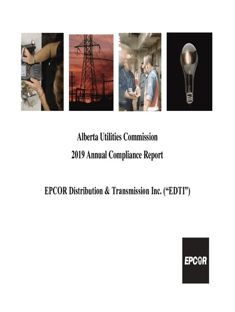 Fillable Online Epcor Distribution And Transmission Inc Fax Email Print
