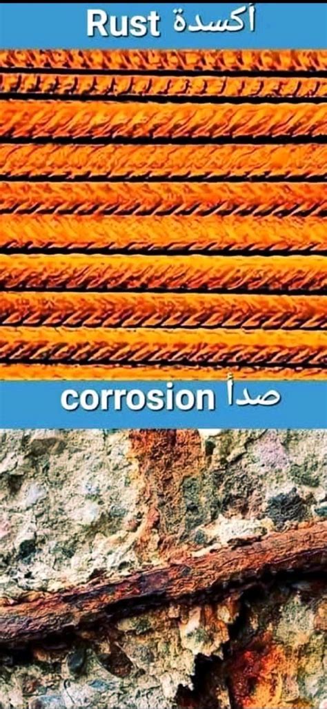 Rust Vs Corrosion Of Reinforcement Steel Rust Is The Formation Of Iron