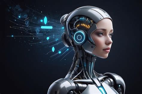 premium photo search technology concept voice recognition ai