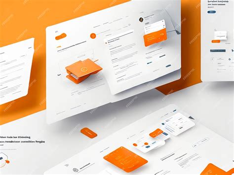 Premium Ai Image Modern User Interface Design Template Mockups Ui Ux Design Website Design Mockups