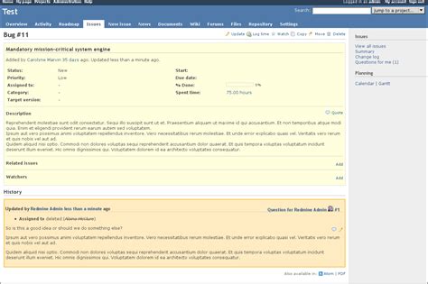 Redmine Question Plugin Released Freelancing Digest