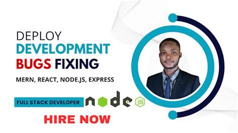 fix bugs deploy mern stack react nodejs mongodb express rest api by ravetech pro fiverr