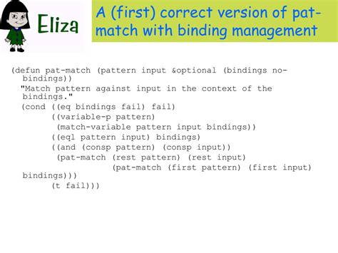 Ppt Pattern Matching And Unification ובקיצור עליזה Powerpoint