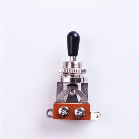 Usa Style Les Paul Toggle Switch Chrome Black F48