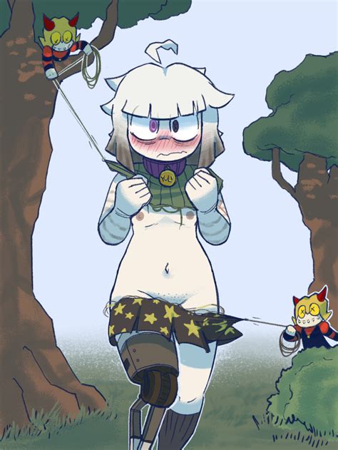 Rule 34 Blueregardtwo Blush Breasts Forced Exposure Pubic Hair Wardrobe Malfunction Yuli