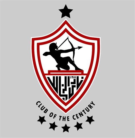 Zamalek Sc 2019 New Logo Soccer Team Sticker Set