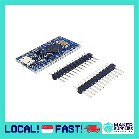 Arduino Compatible Pro Micro Unsoldered Shopee Singapore