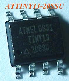 Купить 20 шт много avr фирмы atmel attiny13 tiny13 mcu 1k флэш 20 МГц