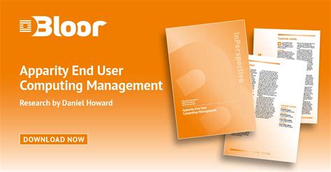 Apparity End User Computing Management Bloor Research