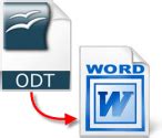 Hur Konverterar Jag OpenOffice ODT Dokument Till Microsoft Word DOC Format