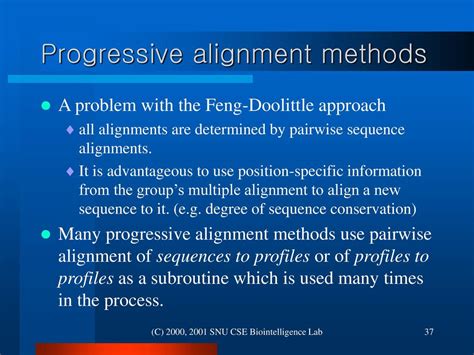 Chapter 6 Multiple Sequence Alignment Methods Ppt Download