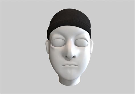 Black Bonnet 3d Model Turbosquid 1896310