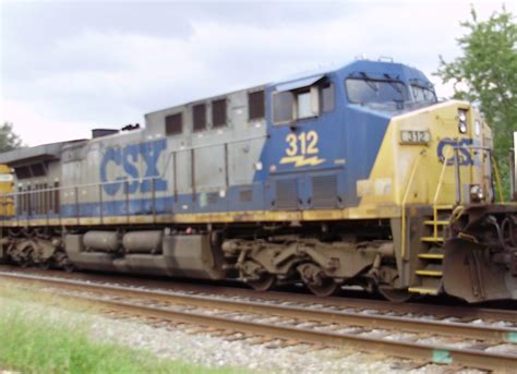Csx 312 Ac4400 Yn2 Taken On 8 19 11 Richland Fl Thetrainman91