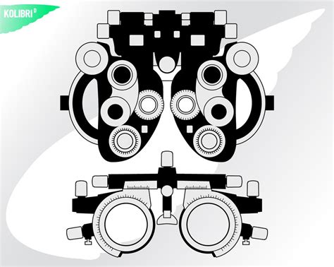 Optometry Svg Optometry Clipart Optometrist Svg Glasses Etsy