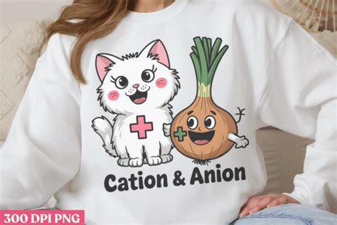 Cation And Anion Png Chemistry Png Graphic By Craft Style · Creative Fabrica