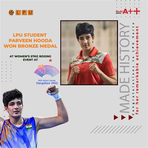 Lpu Vertos Illuminate India With Pride At The 19th Asian Games 2022 Happeningslpu