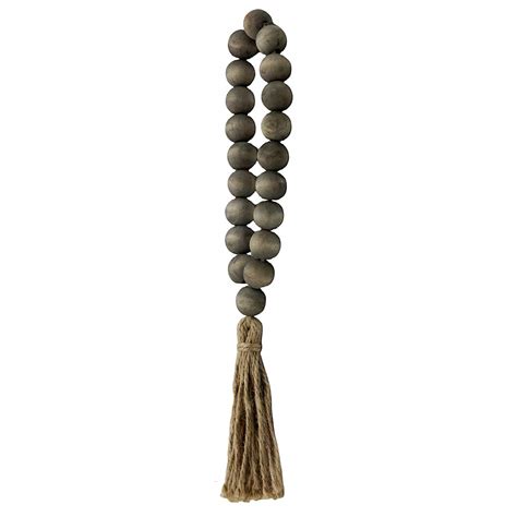 Wooden Bead Tassel 118