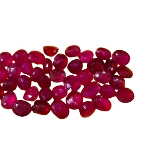 Ruby Gemstone Shape Lumps At Best Price In Panvel Mankind Trading Services