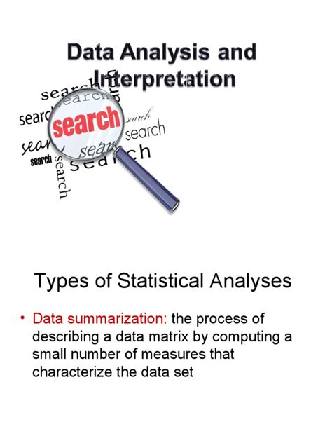 data analysis introduction pdf statistics mean