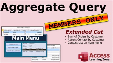 Aggregate Query In Microsoft Access To Show Customer Count By State