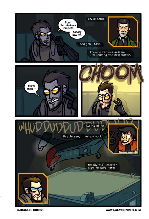 Awkward Zombie Hell Is Other Copters Awkward Zombie Deus Ex Deus Ex Mankind