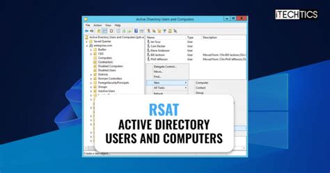 how to install and use active directory users and computers dsa msc
