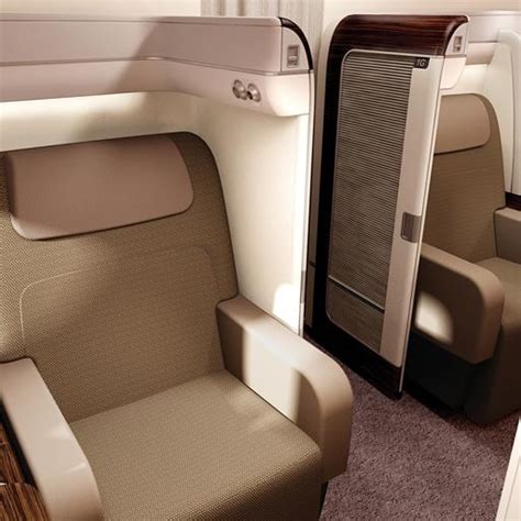 First Class Interior Cabin Garuda Indonesia