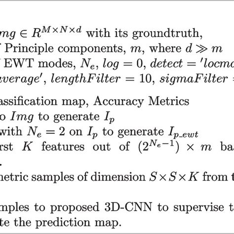Proposed Pec Framework For Hyperspectral Image Classification Download Scientific Diagram
