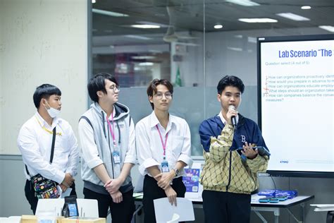 Ict Mahidol Organized The ‘ict Mahidol X Kpmg Cyber Security With Kpmg Workshop Muict News