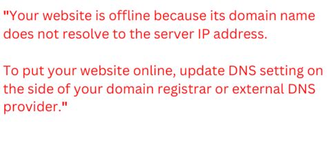 domain is not resolvable plesk resolution revealed