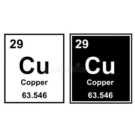 Copper Periodic Stock Illustrations 1112 Copper Periodic Stock