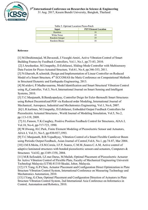 Fuzzy Pid Controller Design For Random Vibration Attenuated Smart Cantilever Timoshenko Beam