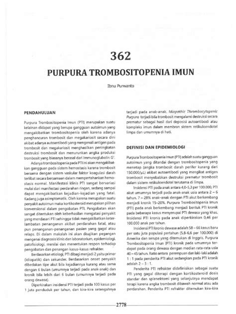 Purpura Trombositopenia Imun Pdf