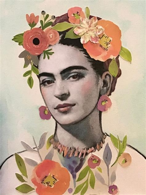 Mexican Art Print Portrait Painting Woman Wall Decor T Etsy