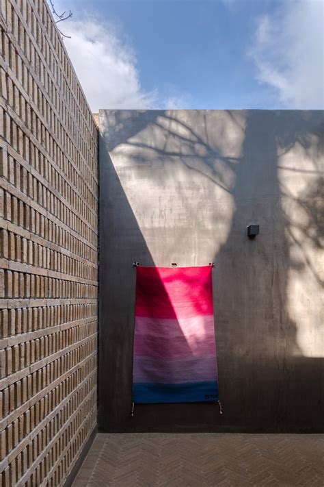 Dcpp Arranges Dark Walled Mexico City House Around Two Courtyards
