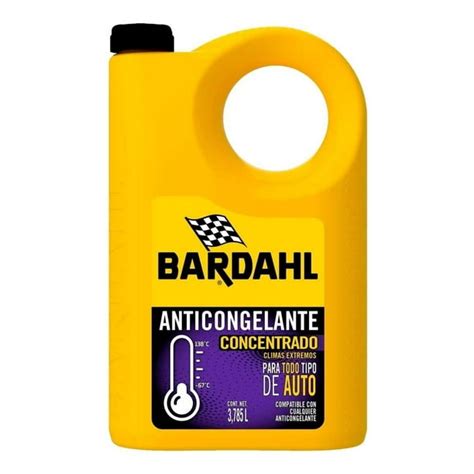 Anticongelante Concentrado Refrigerante Para Autos 1 Galon Bardahl