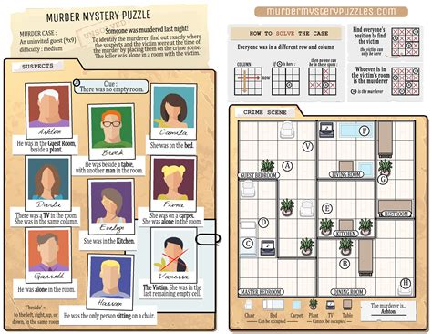 Deduction Puzzle Prime