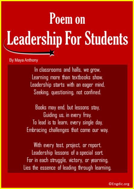 15 Best Leadership Poems Followership And Teamwork Engdic