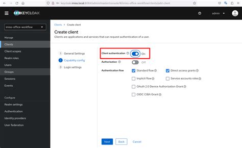 Imixs Office Workflow Documentation Keycloak