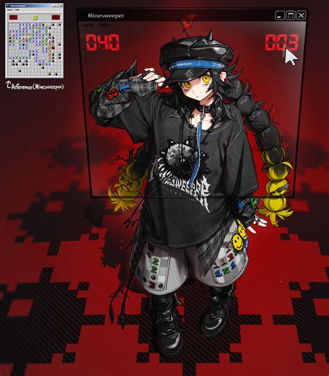 Rinotuna Minesweeper Original Absurdres Commentary English