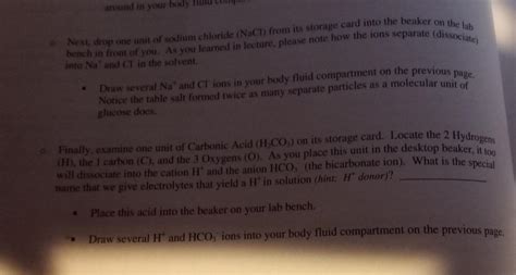 Solved Activity 3 Solutions And Osmolality Go To Station